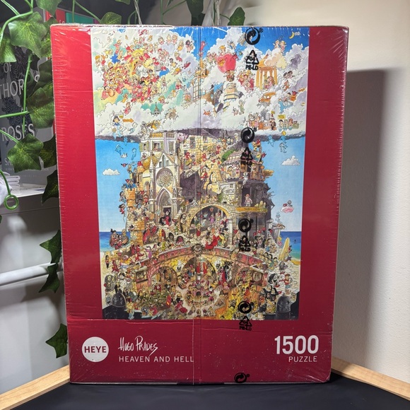 Heye | Games | Heaven And Hell 50 Piece Jigsaw Puzzle By Heye | Poshmark